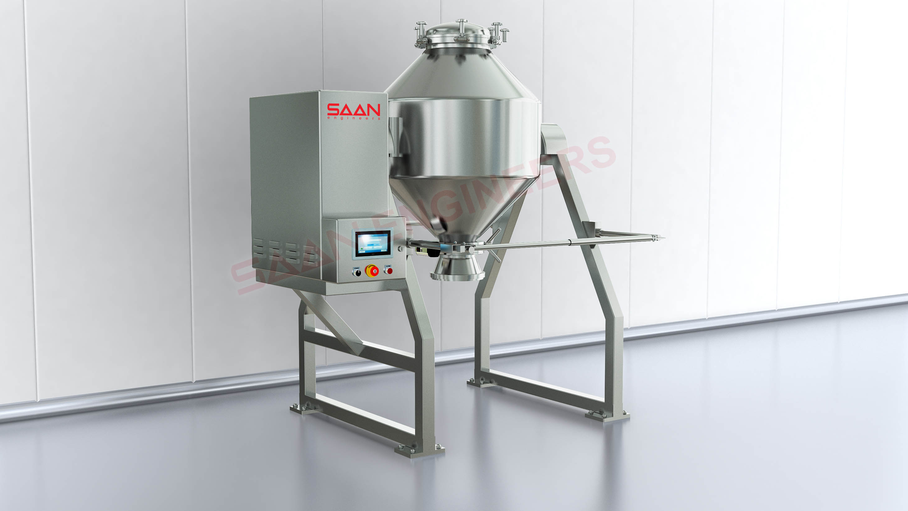 Saan Engineers Double Cone Blender Saan Engineers Saan Engineers Double Cone Blender Saan Engineers